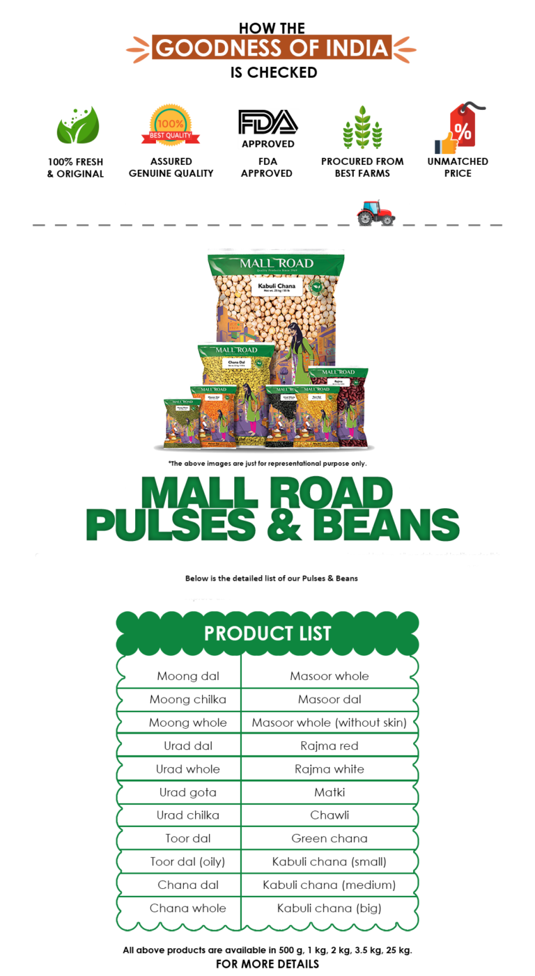 MALL ROAD Pulses & Beans - OMSOM